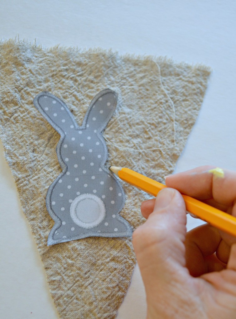 DIY Bunny Banner