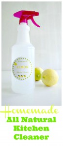 How to Make homemade all natural kitchen cleaner