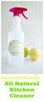 How to Make homemade all natural kitchen cleaner