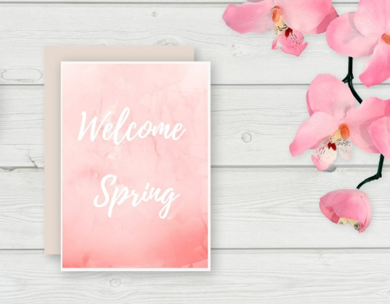 Free Spring Printable - My Uncommon Slice of Suburbia