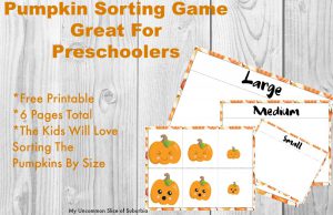 Pumpkin Sorting Game Free Printable - My Uncommon Slice of Suburbia
