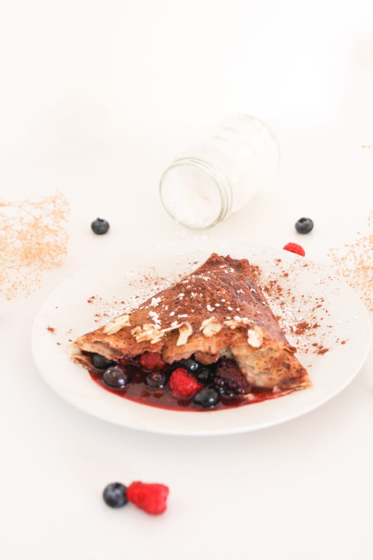 Chocolate Berry Crepe Recipe - My Uncommon Slice of Suburbia