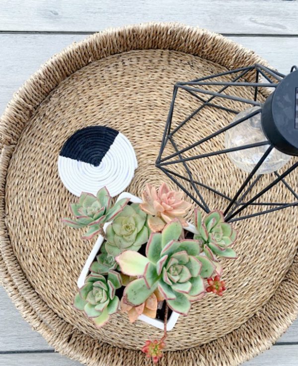 DIY Boho Inspired Coaster - My Uncommon Slice of Suburbia