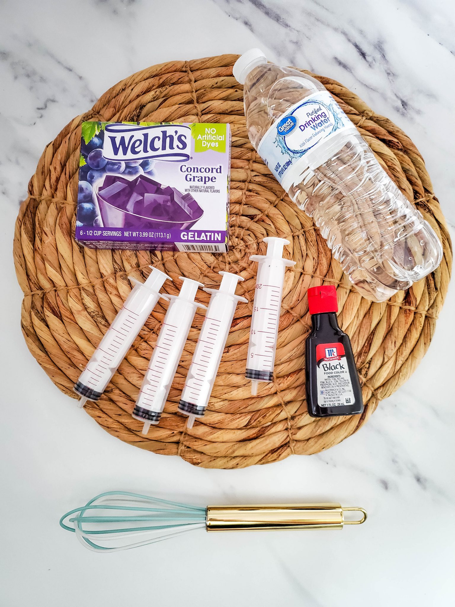 Halloween Jello Syringes-Swamp Sludge - My Uncommon Slice of Suburbia