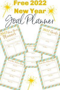 2022 New Year Goal Planner *Free Printable - My Uncommon Slice of Suburbia