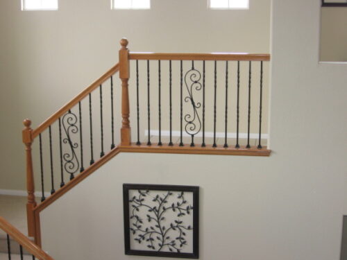 How To Paint Your Stair Rails Black No Sanding No Stripping - My ...