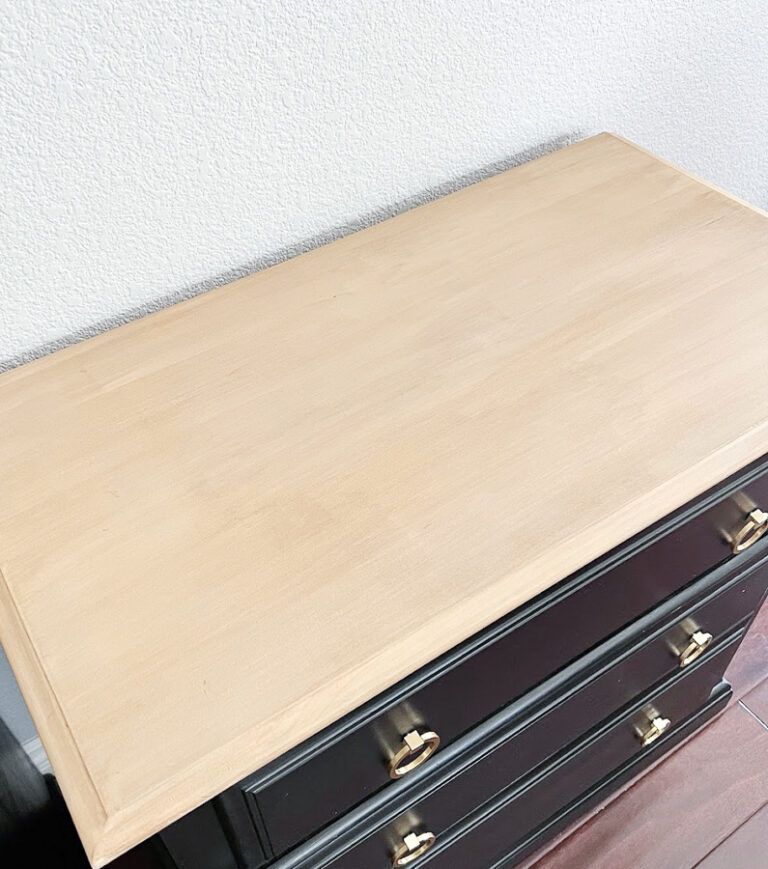 How to make a painted surface look like wood - My Uncommon Slice of ...