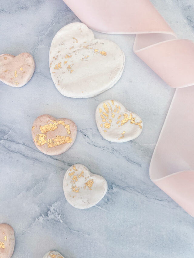How To Make DIY Air Dry Clay Hearts for Valentine's - My Uncommon Slice ...