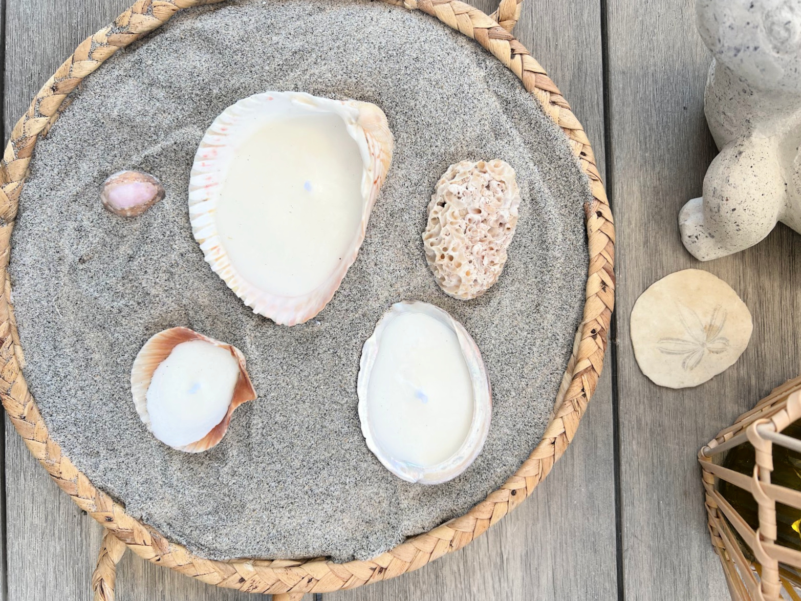 How to Make Easy DIY Seashell Candles - My Uncommon Slice of Suburbia