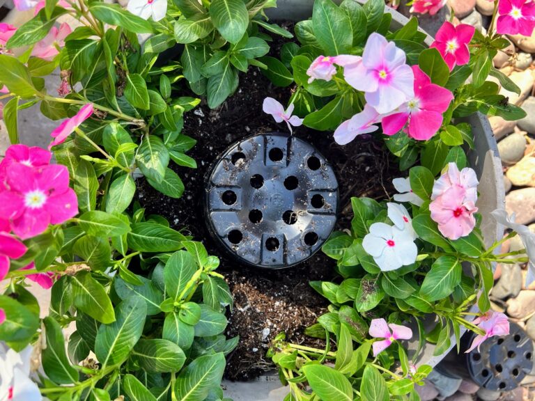 Easy To Make DIY Solar Powered Water Planter Feature - My Uncommon ...