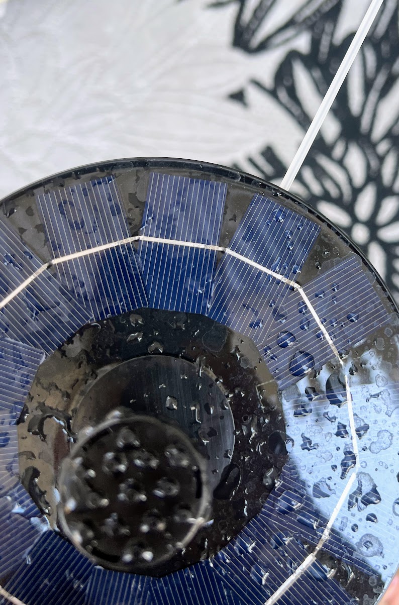 Easy To Make DIY Solar Powered Water Planter Feature - My Uncommon ...