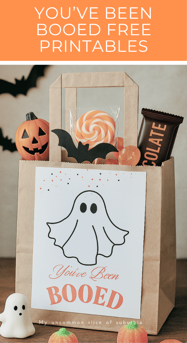 You’ve Been Booed – Free Printable Halloween Tags - My Uncommon Slice ...