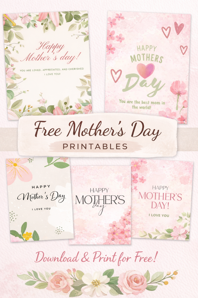 Free Printable Mother S Day Cards My Uncommon Slice Of Suburbia